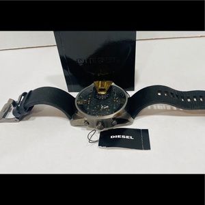 Diesel Black Gold | Accessories | Dz7377 Mens Diesel Black Dial Uber ...